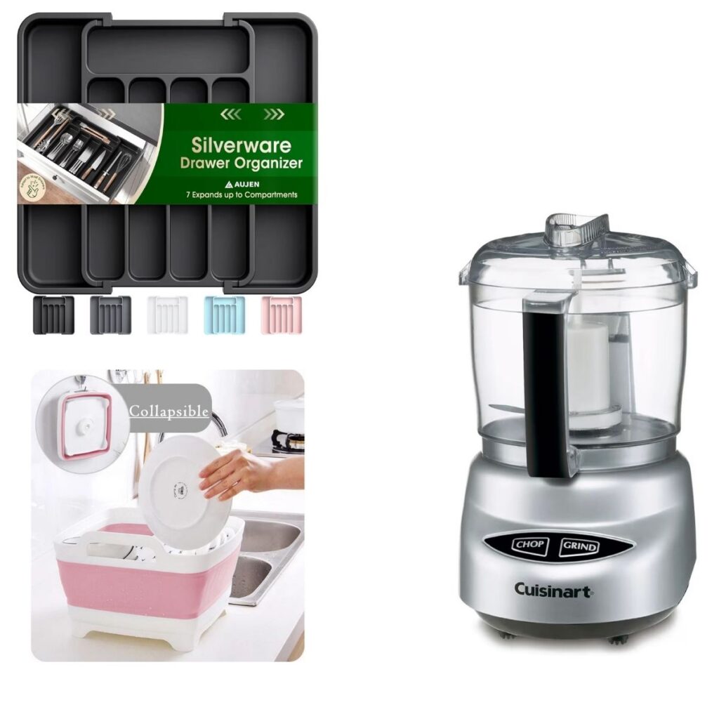 Expandable Drawer Organizer, $3+ | Collapsible Dish Basin, $7+ | SS ...