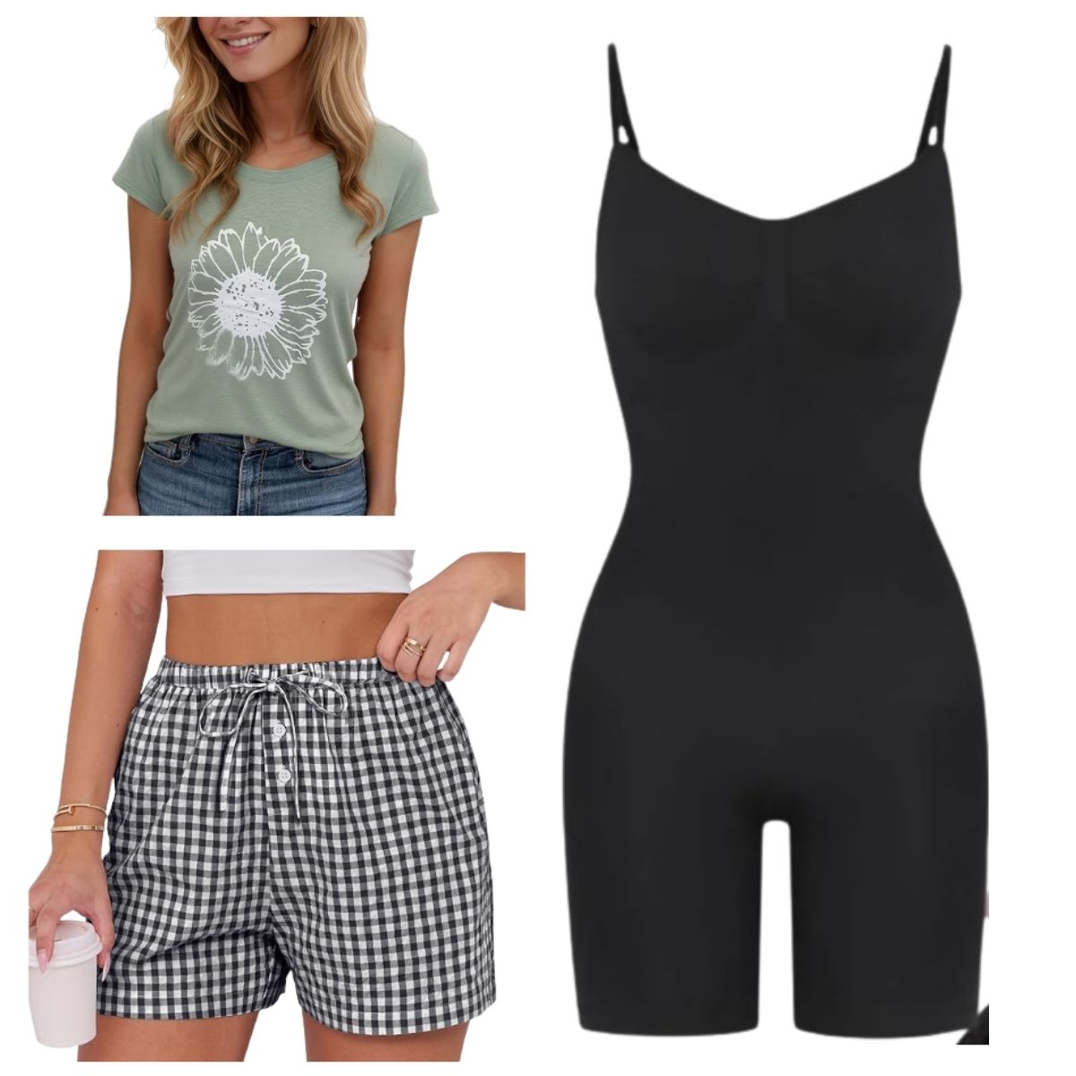 Women's lounge shorts, $5+ | Graphic t-shirts, $4-6+ | Full-body ...
