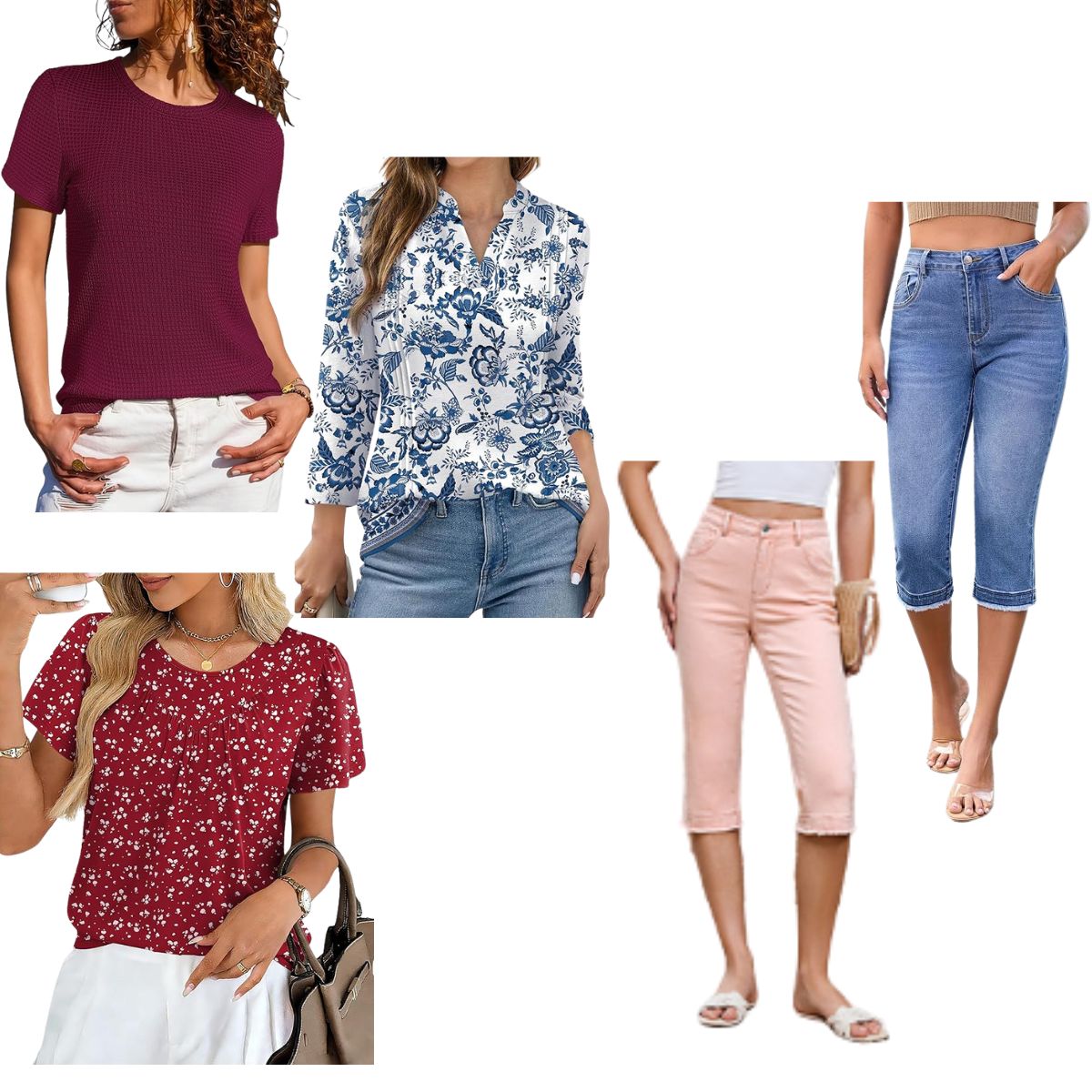 Women's Tops, $5+ | Women's Capri Jeans, $14+ | Smart Savers