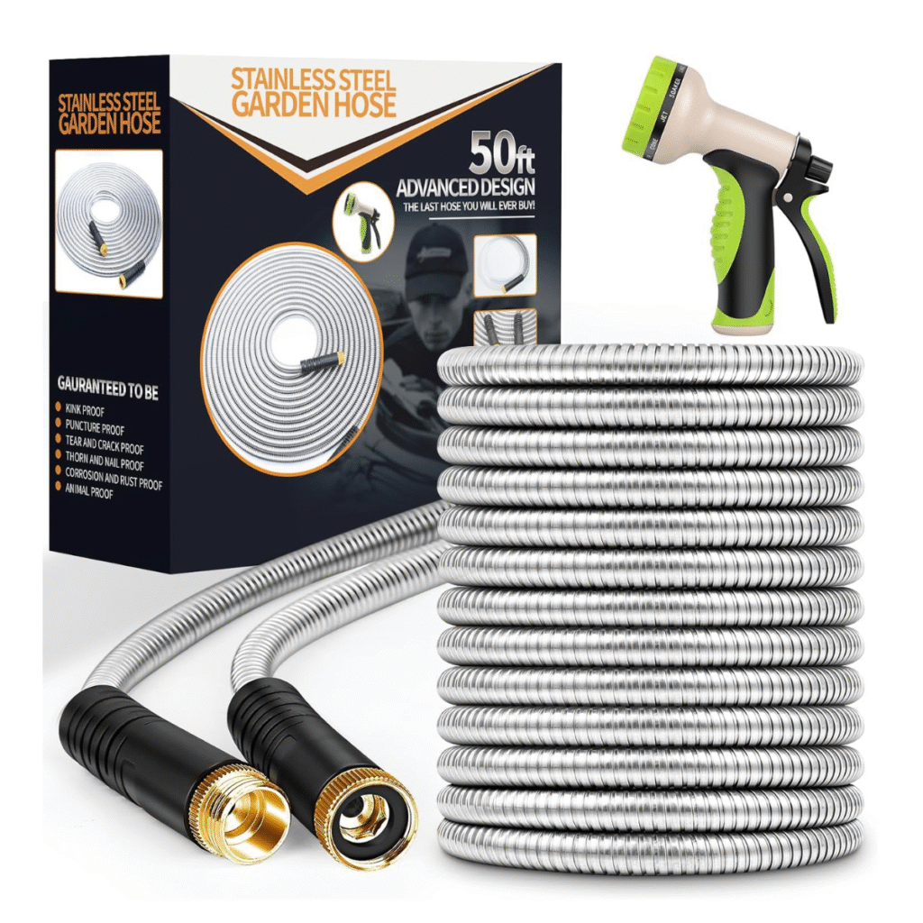 50 ft. SS Heavy Duty Hose $17+ | Metal Storage Shelf $49+ | Toilet ...