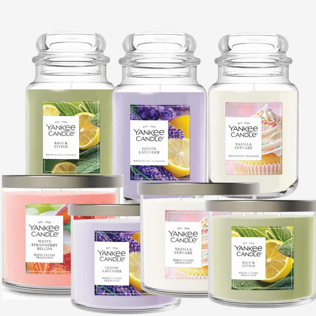 Scented candles, $14+ for 14.5-22oz jars | Smart Savers