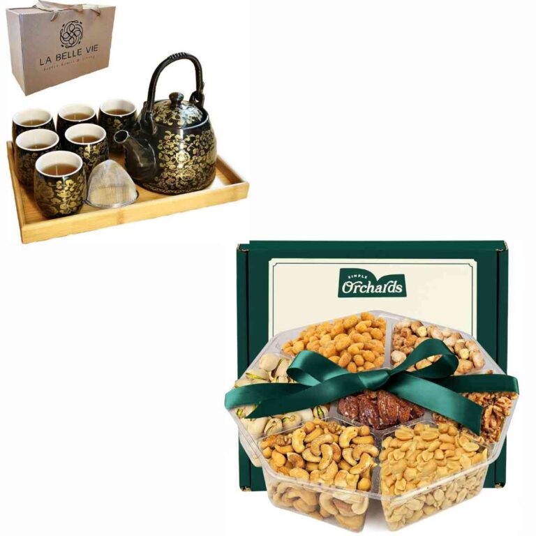 Japanese Tea Set for $25+| Nuts Gift Basket for $10+ | Smart Savers
