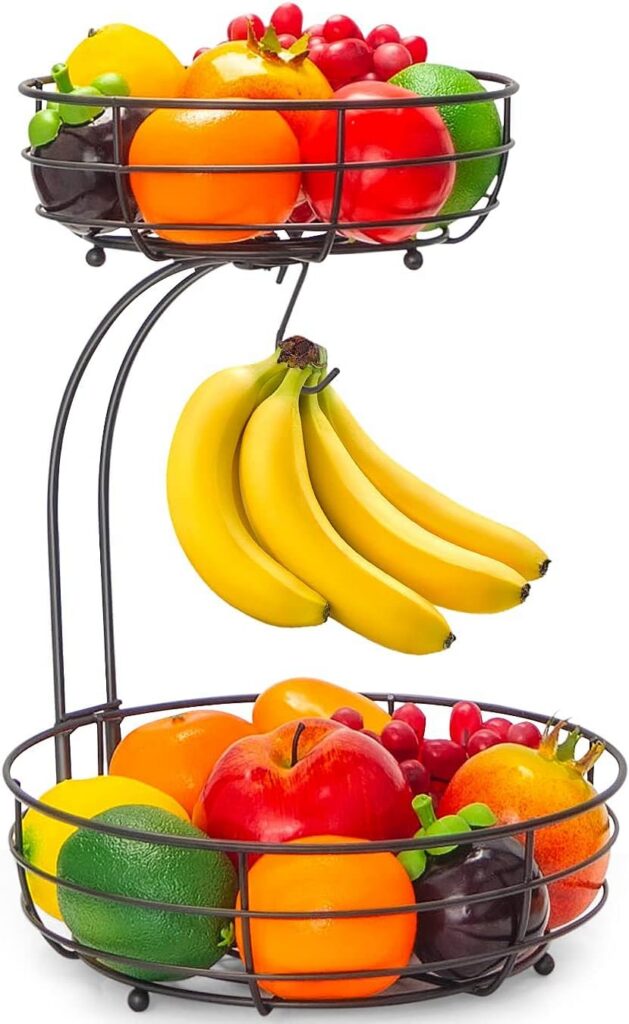 2-Tier Fruit Basket $11+ | Cast Iron Grill Pan $16+ | Double-Sided Cast ...