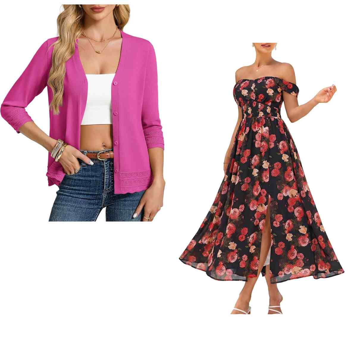Lightweight Cardigans for $10+|Flowy A Line Maxi Dress for $25+ | Smart ...