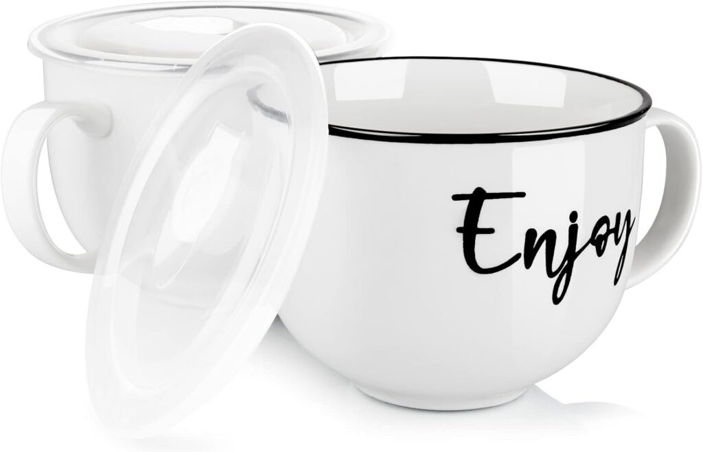 2Pc Ceramic Soup Mugs $9+ | 2 Pk Glass Storage Jar $8+ | 4Pc Vegetable ...