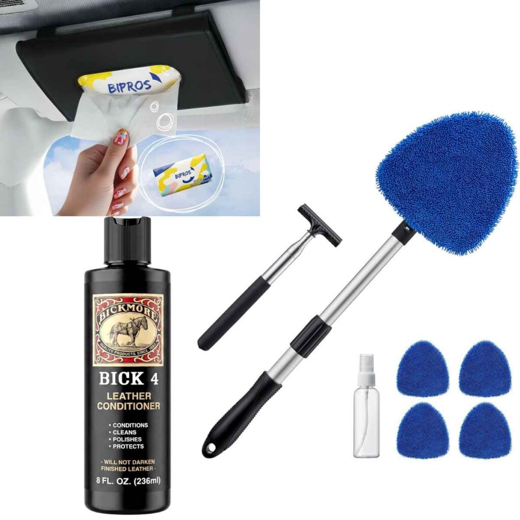 Leather Cleaner & Conditioner $10 - $13+ | Car Tissue Holder For Visor ...