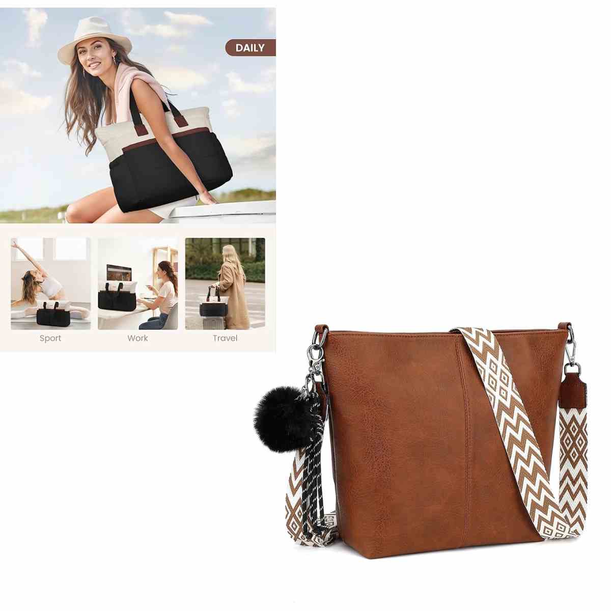 Tote Bag For $13+|Crossbody Bag For $6-7+ | Smart Savers