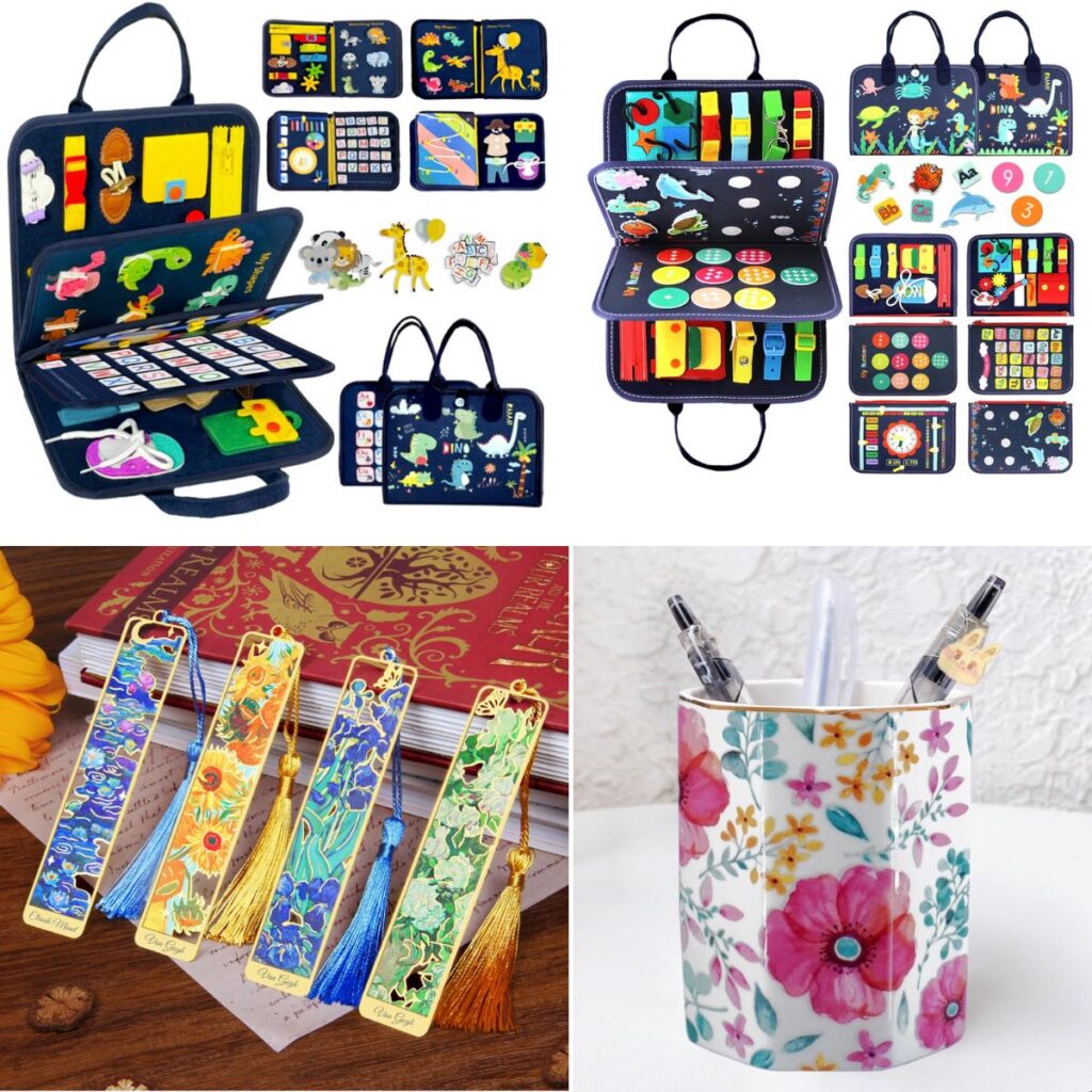 Pen Holder, $4+ | 4-PCS Metal Bookmarks, $2+ & More | Smart Savers