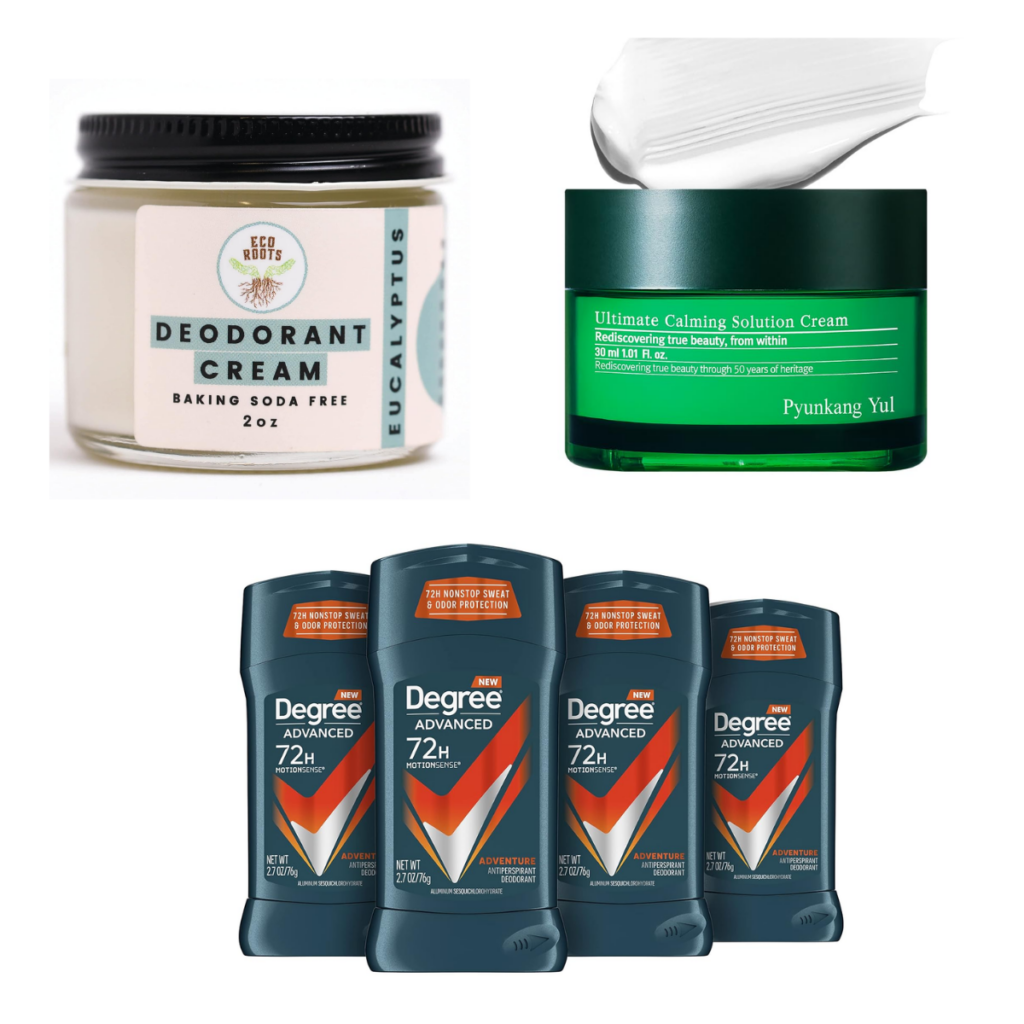 Calming cream, $5+ | 4-pk deo, $7+ | Women's deo, from $10+ | Smart Savers