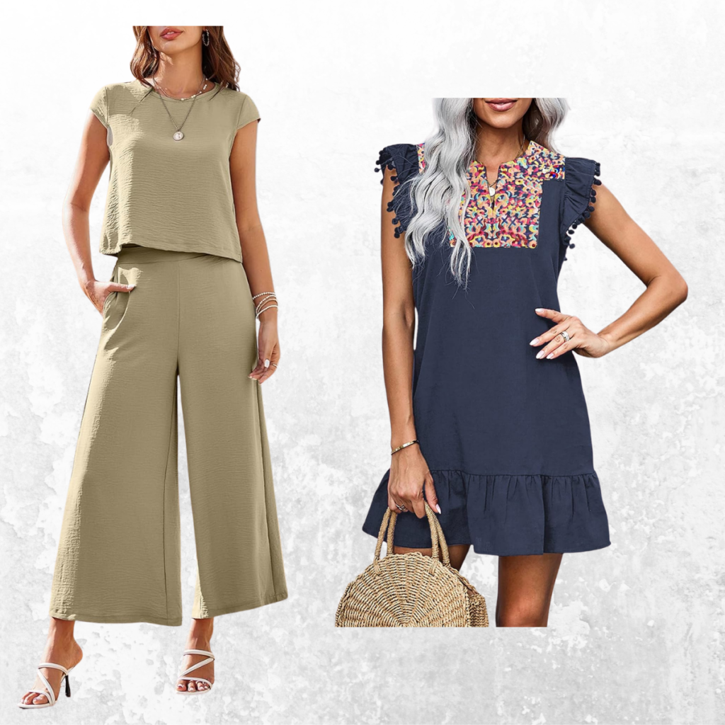 2-pc outfit, $11+ | Mini dress, $14-18+ | Smart Savers