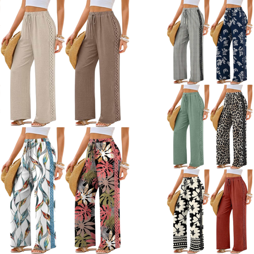 Lace Detail Pants $12+ | Ruffled Hem Pullover $16+ | Button Down ...