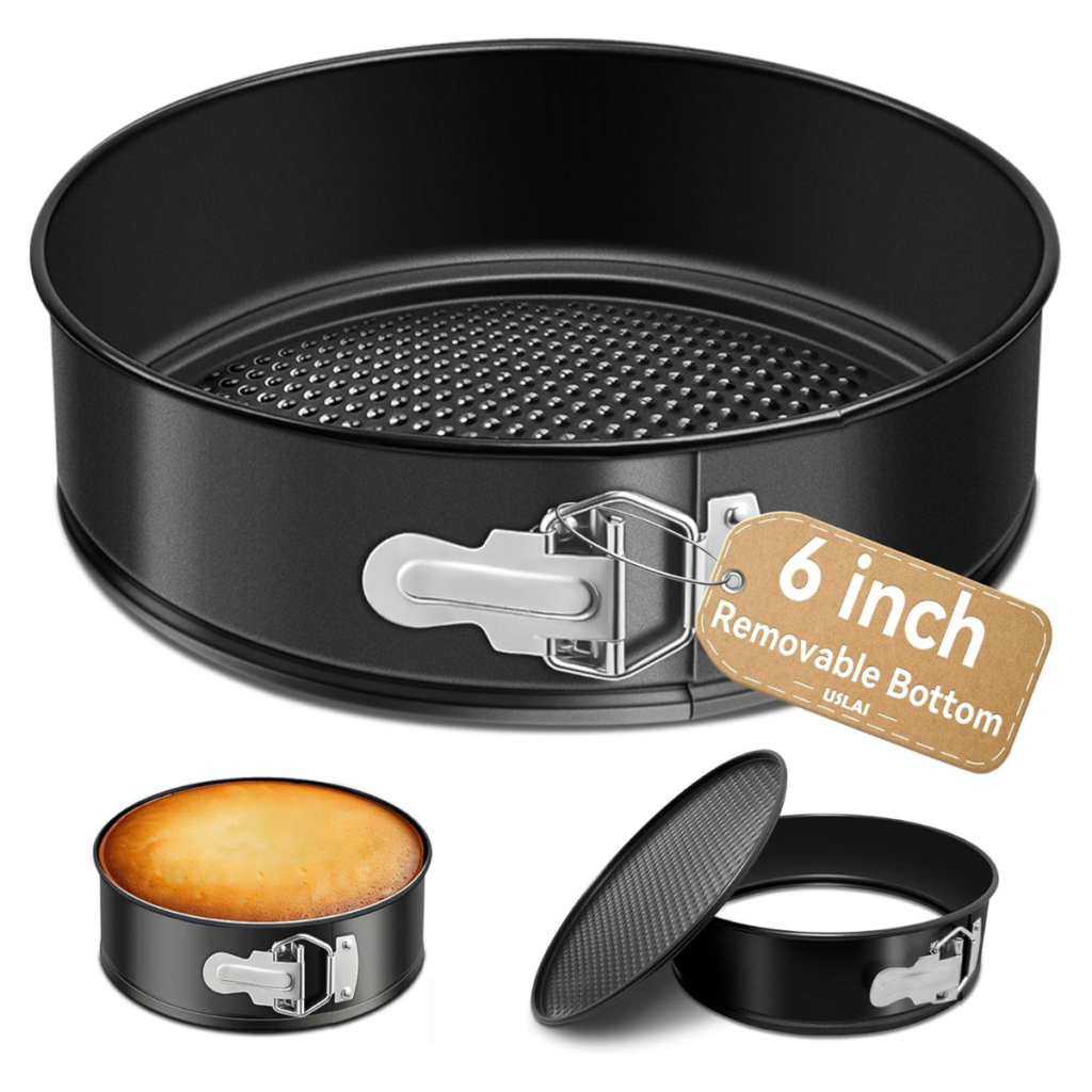 Springform Pan $5+ | 3-Tier Bento Lunch Box $9+ | Ceramic Utensil Crock ...