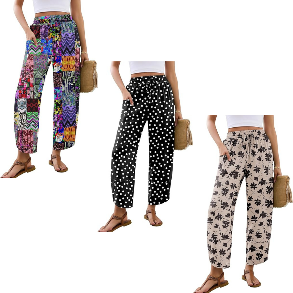 Baggy Wide Leg Pants $11-14 + | Crochet Cardigans $13+ | Pleated Ruffle ...