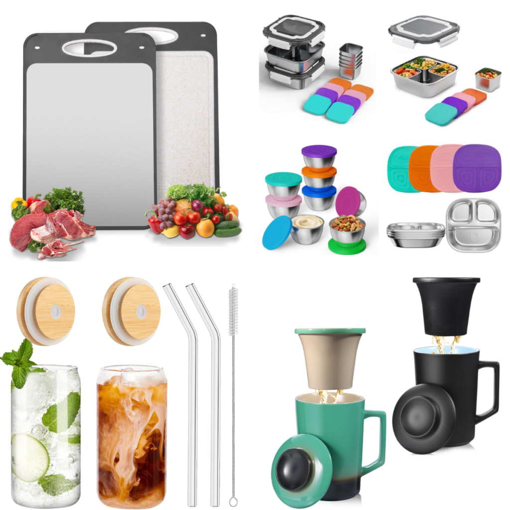 Ceramic Tea Infuser Cup $10+ | Stainless Steel containers $7-14 ...
