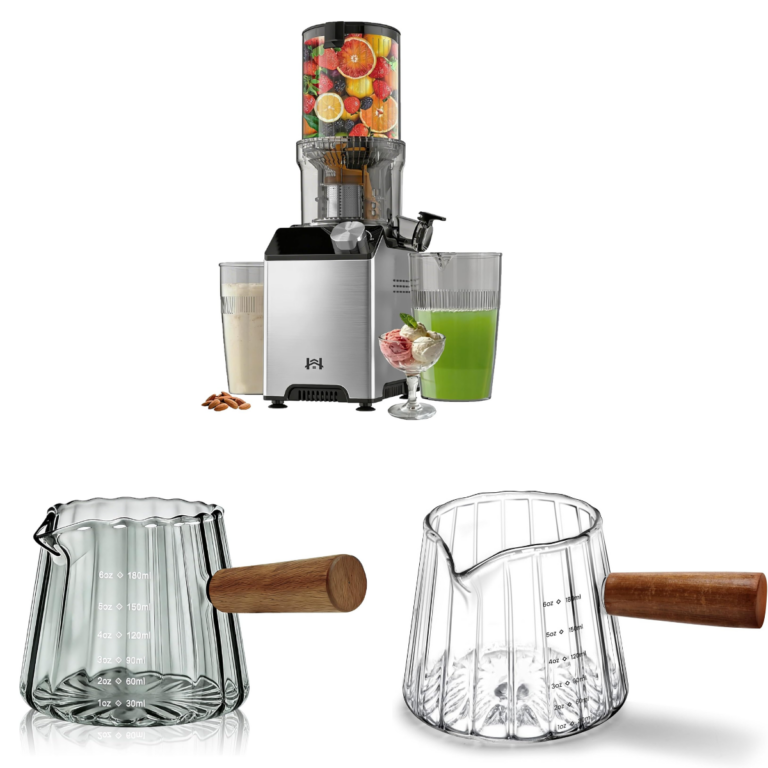 Espresso Measuring cup $4+ | Cold Press Masticating Juicer $39+ | Smart ...
