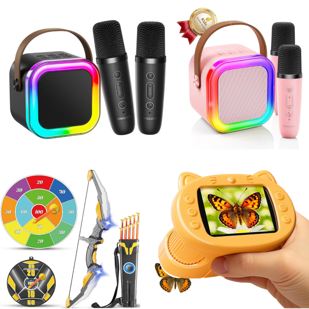 LED Bow and Arrow Set $11+ | Digital Microscope $12+ | Karaoke Machine ...