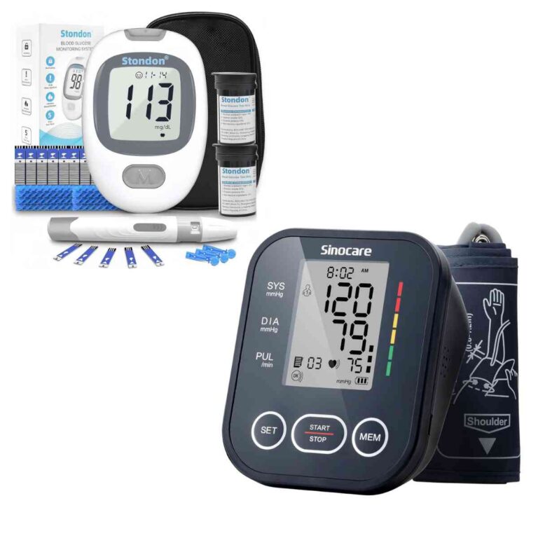 Blood Glucose Monitor Kit for $9+|Blood Pressure Monitor for $14 ...