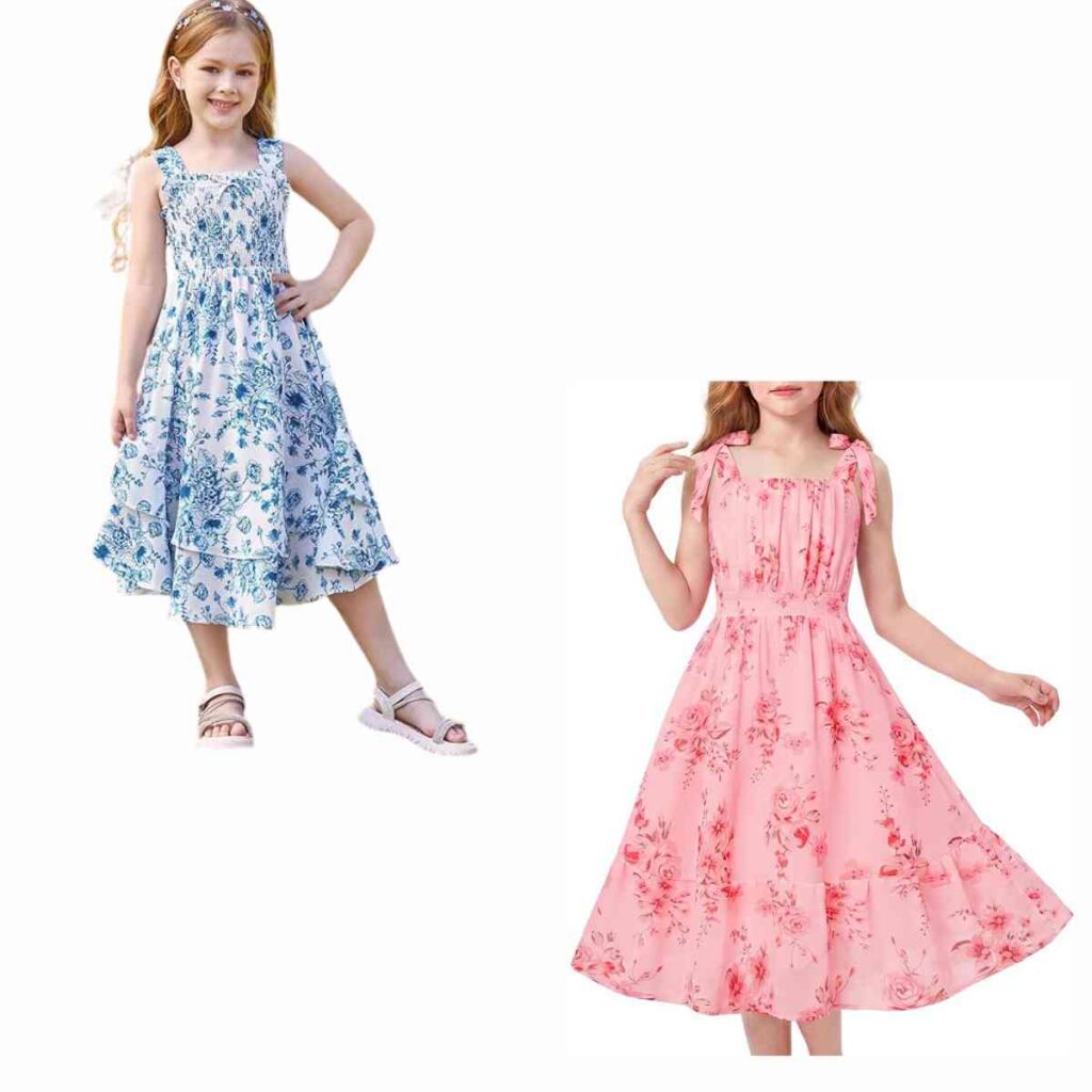 Girls Floral Maxi Dress for $11~$17+ | Smart Savers