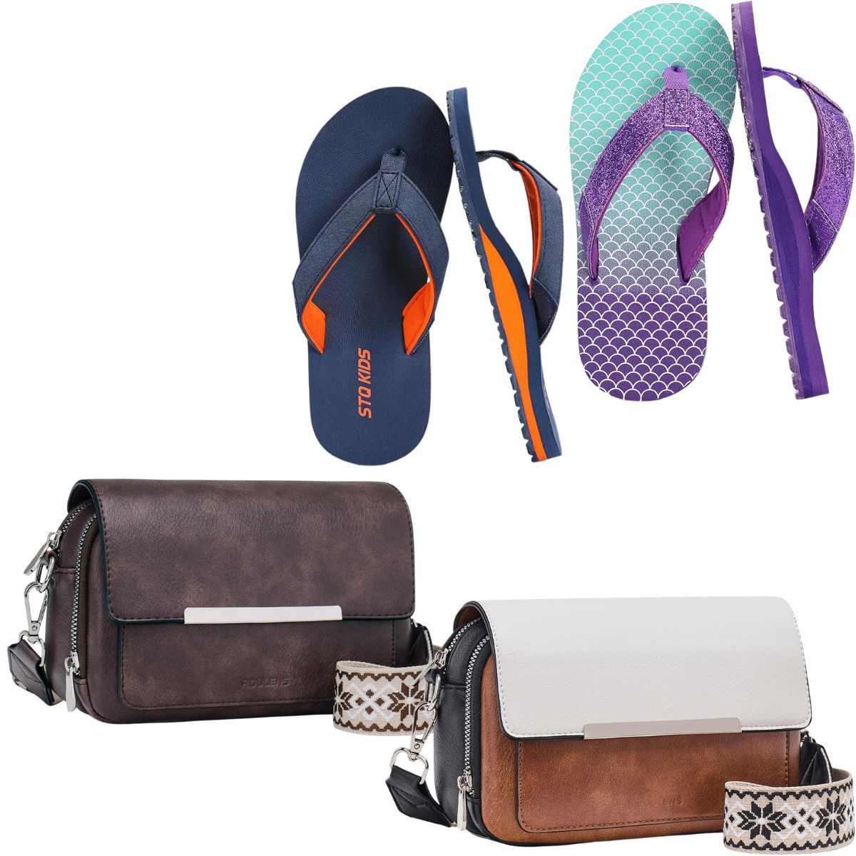 Kids flip flops $9+ | Crossbody bags $10+ | Smart Savers