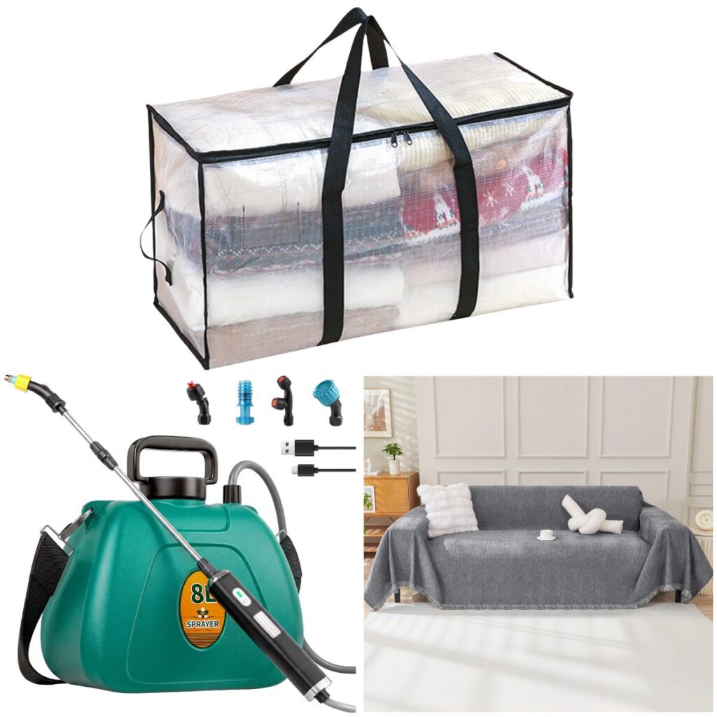 Garden Sprayer $18+ | XL-sized Moving & storage Bag $2+ | Couch Cover ...