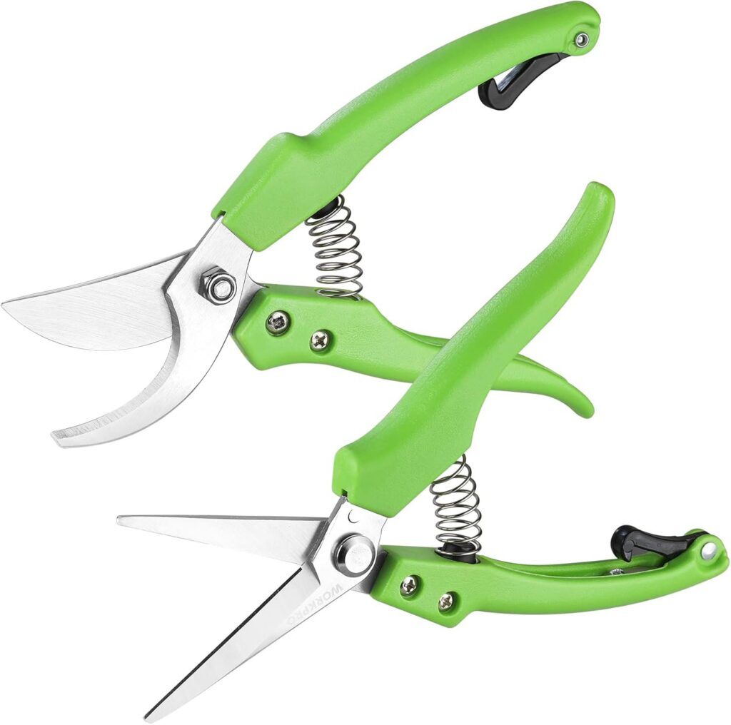 2Pc Garden Shears $5+ | 60pcs Plant Clips $5+ | 24Pk Plant Stakes $9 ...