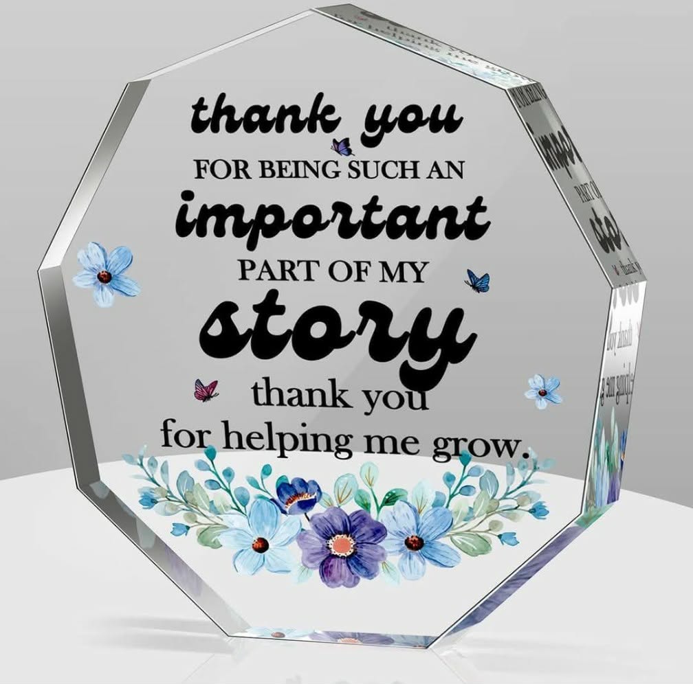 'Thank You' acrylic sign plaque, $2+ | 12-pk solar pathway lights, $14 ...