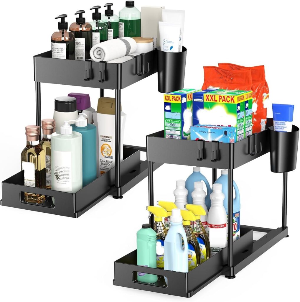 2-pk under-the-sink organizer, $14+ |Dutch oven, $29+| Stock pot, $19 ...