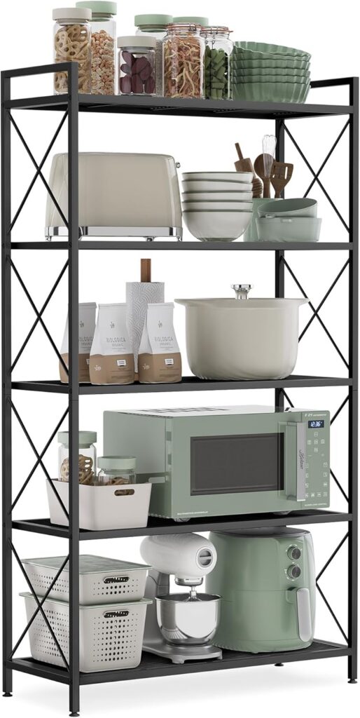 5-tier metal shelf, $46+| Spice rack, $13+ | Corner stand, $16+ | Smart ...