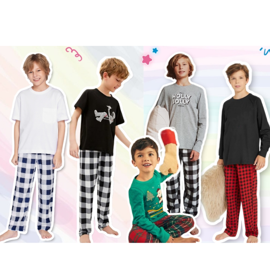 Plaid Blanket Scarf $5-7+ | Boy's Pajama Pants $8+ | Smart Savers