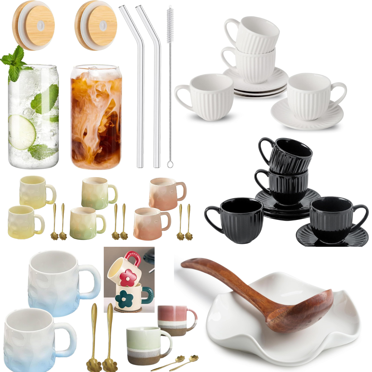 Coffee Mugs $9+ | Cups & Saucer $19+ | Spoon Rest $7+ | Drinking ...