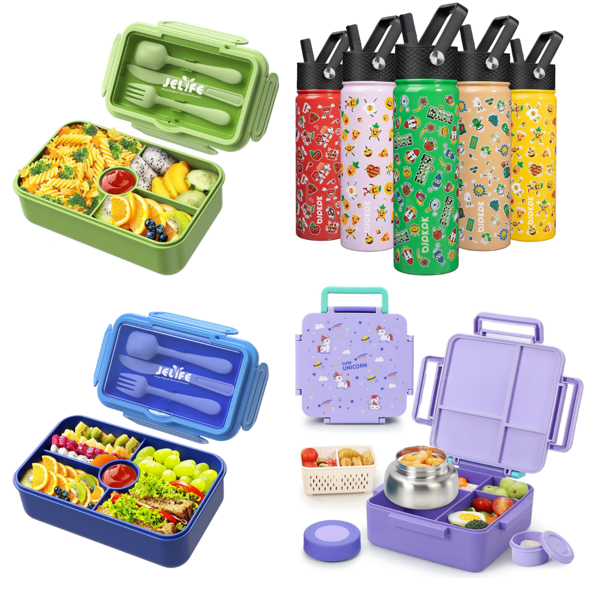 Kids Lunch Box & Water Bottles $5-$10 | Smart Savers