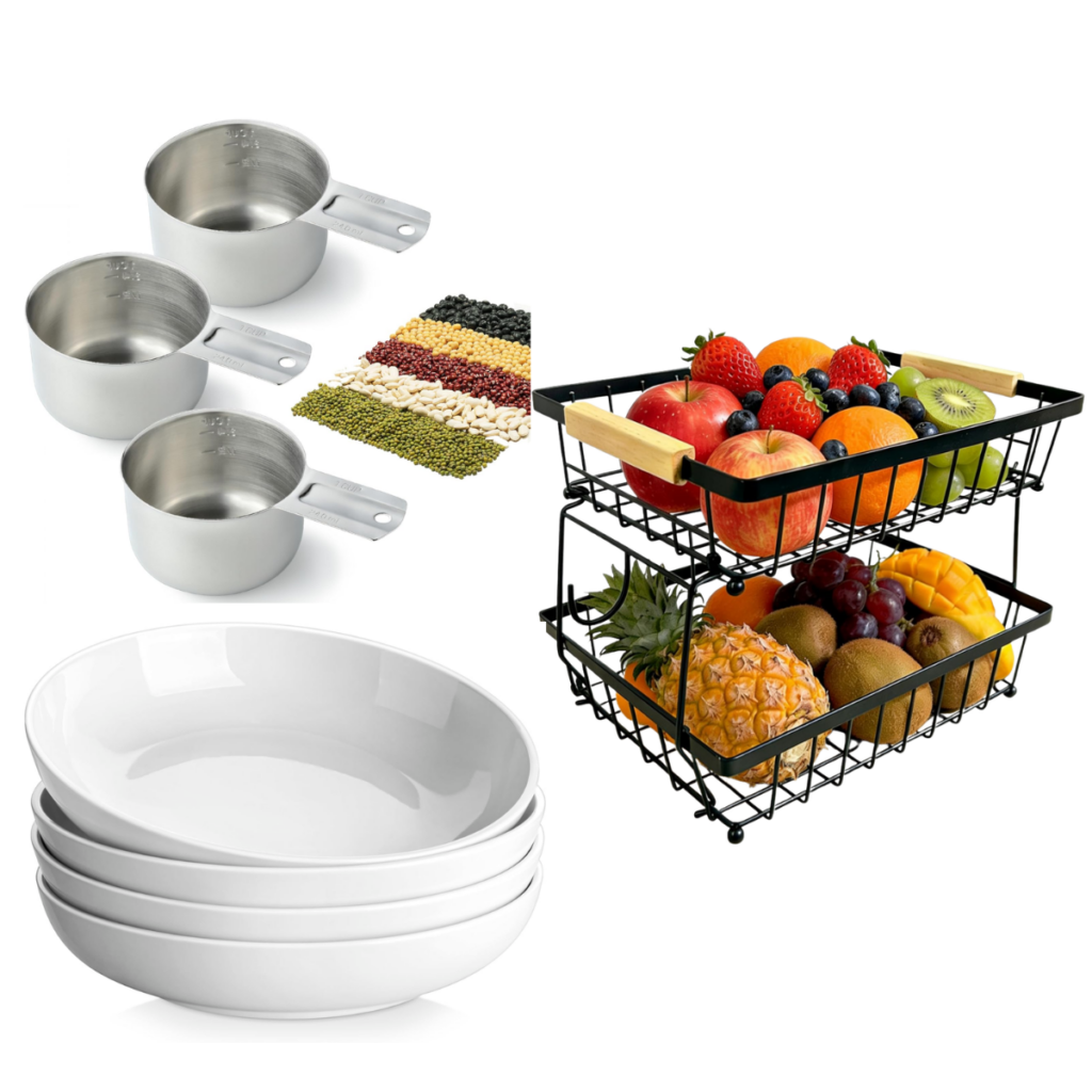 SS Measuring Cups $7+ | Fruit Basket $13+ | 10" Large Bowls $19 ...