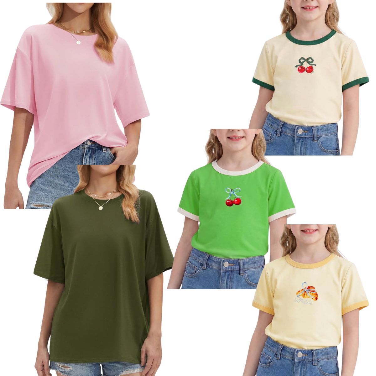 Women's oversized tshirts & girls' graphic tshirts $6+ | Smart Savers