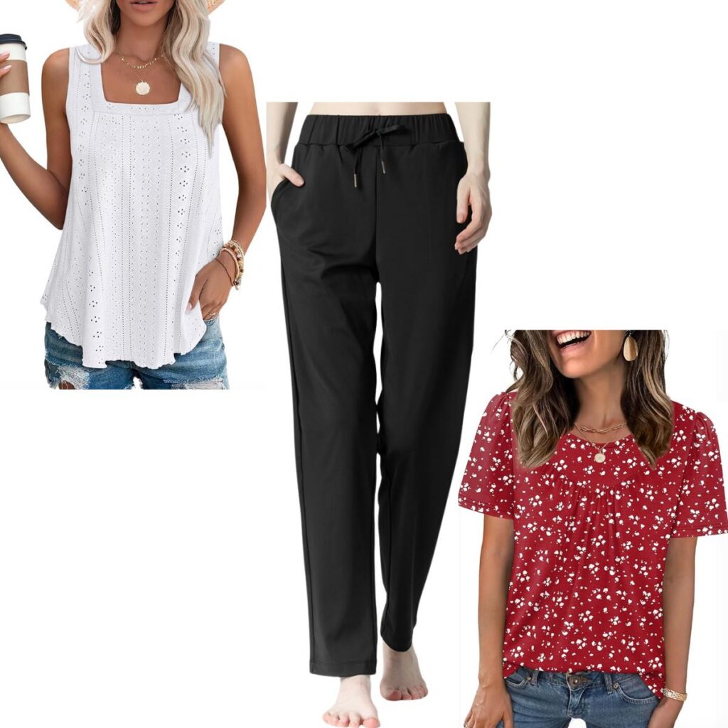Track Pants, $10+ | Summer Tops, $6+ & More | Smart Savers