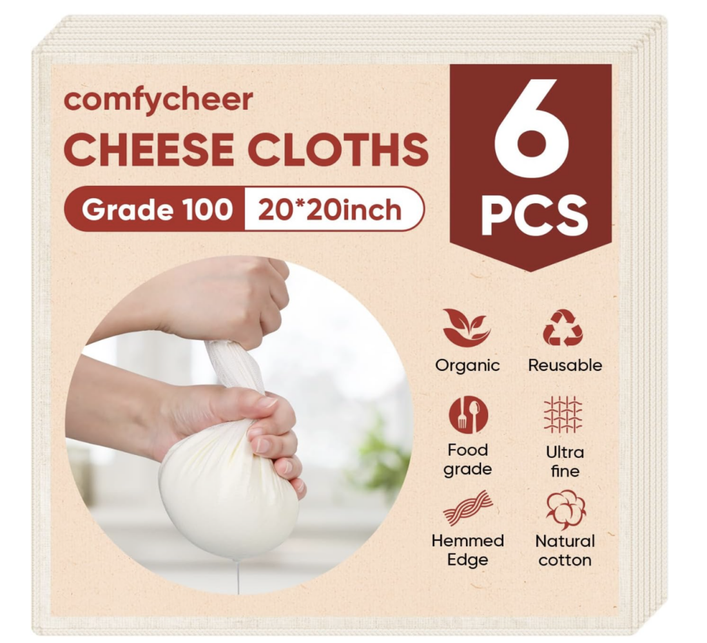 6-pc cheese cloths, $4+ | Paper towel holder, $5+ | Dish drying rack ...
