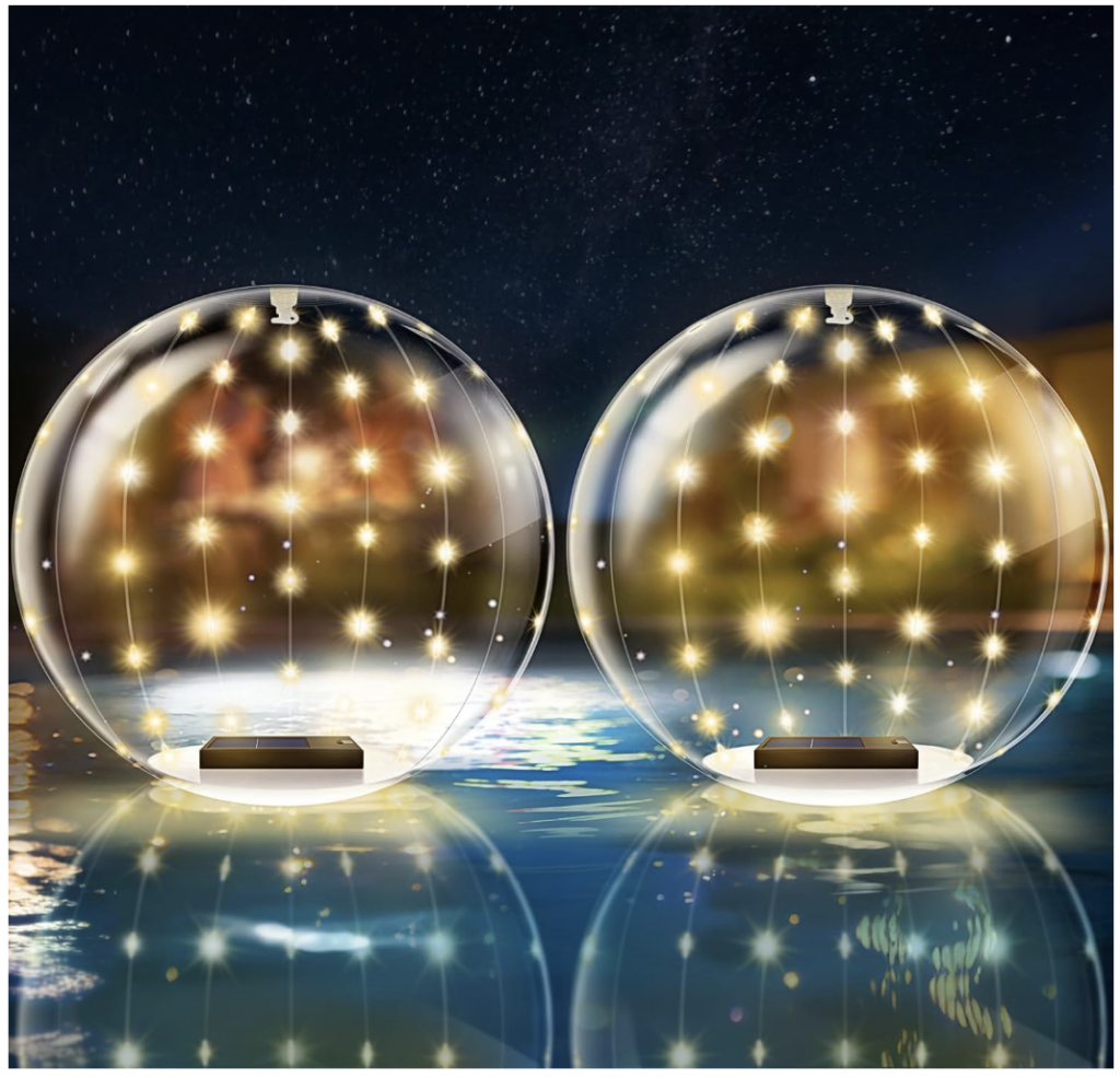 2-pk Solar Floating Pool Lights $29+ | Cordless blower w/ two batteries ...