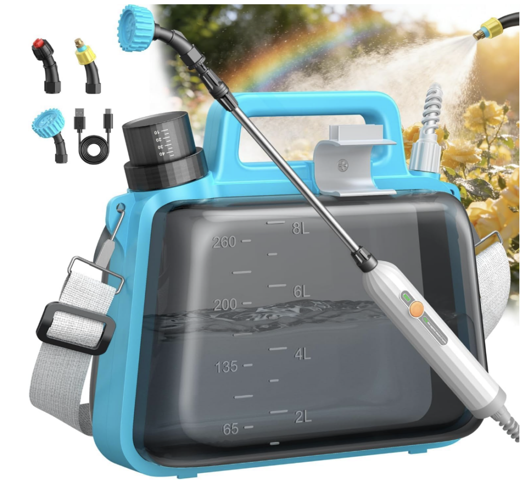Garden Sprayer $19+ | Handheld Bidet Sprayer $15+ | XL-capacity Makeup ...