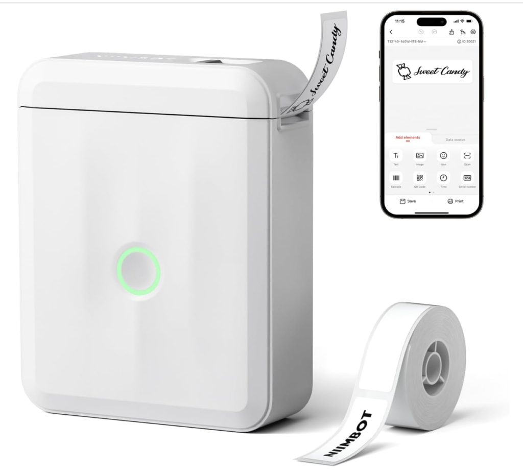 2 Pk USB C Charger $11+| Mini label maker $9+| Slim portable charger ...