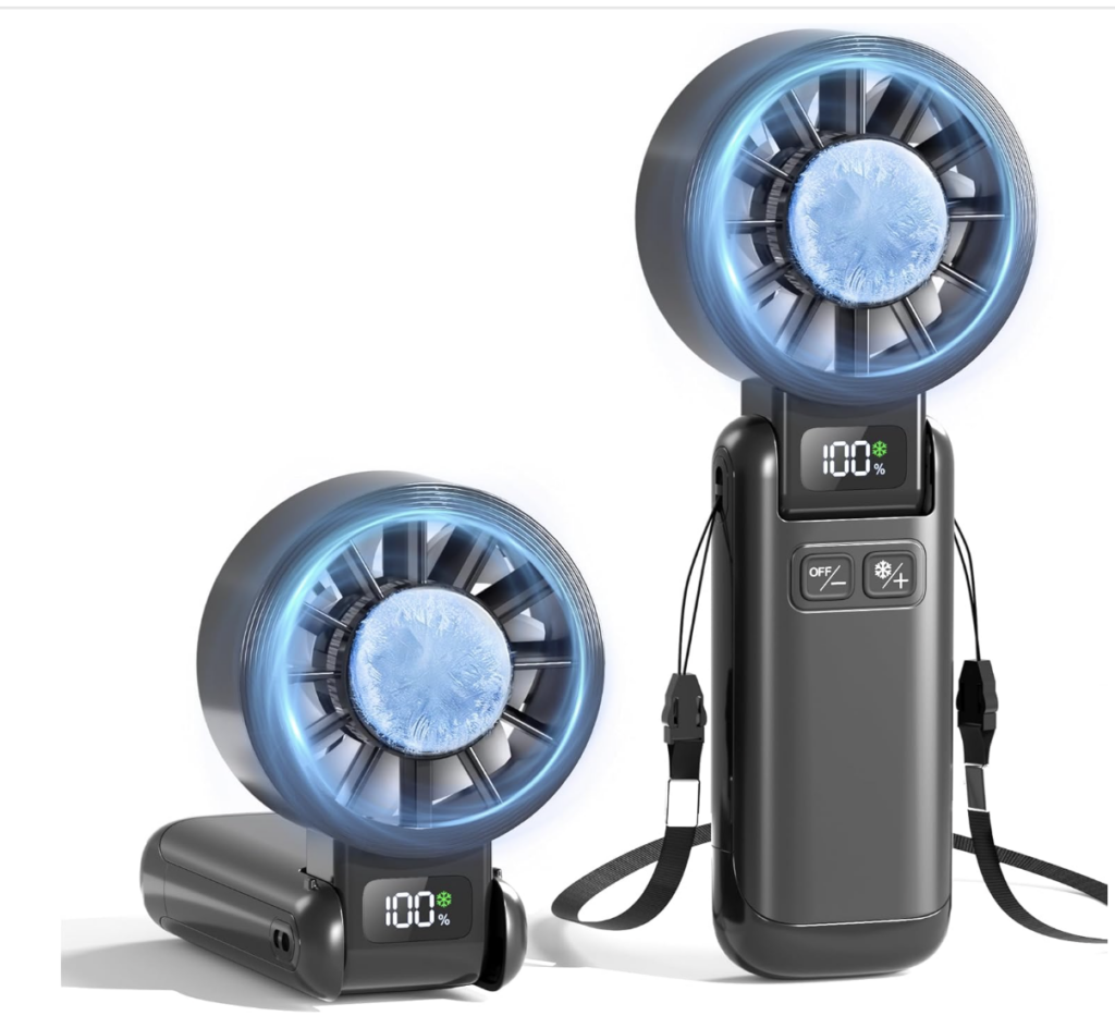 Handheld fan $11+| Mini air conditioner $20+| Travel vacuum bags $16 ...