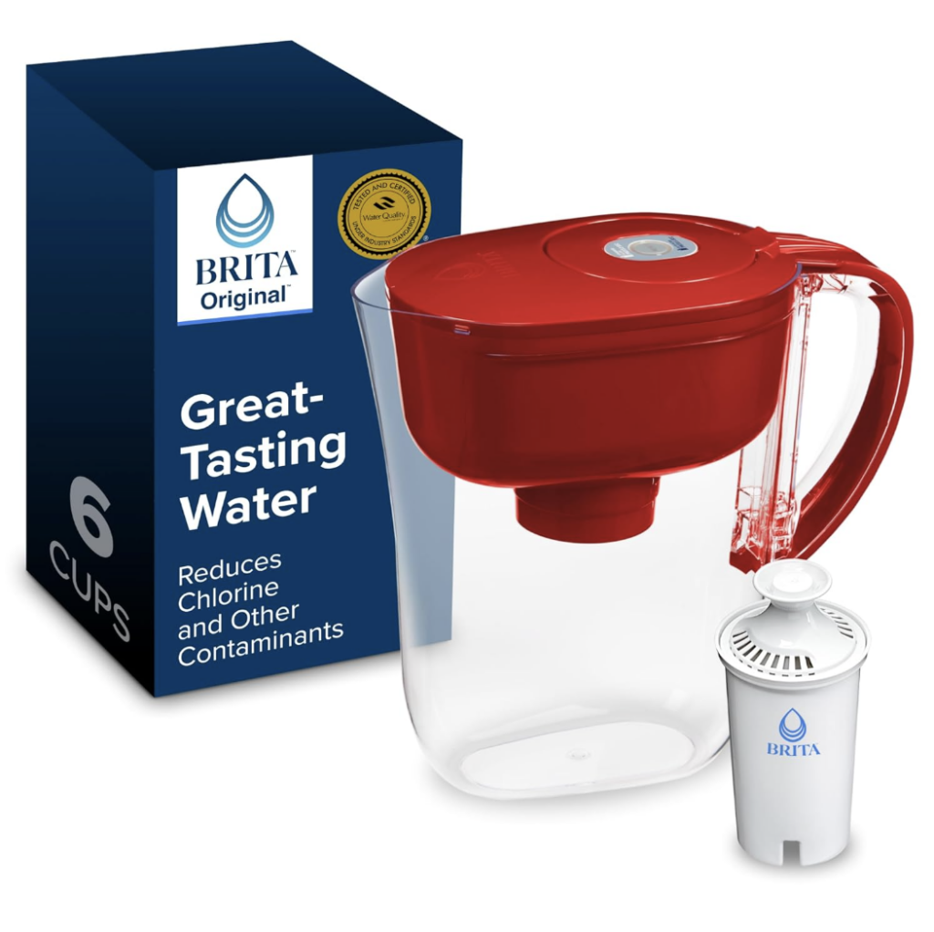 Water Filter Pitcher $17+ | Extra-Large Water Dispenser w/ Filter $30 ...