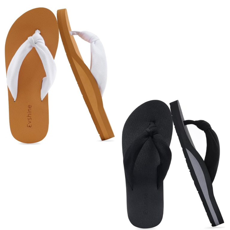 Arch support flip flops, $5-7+ | Smart Savers