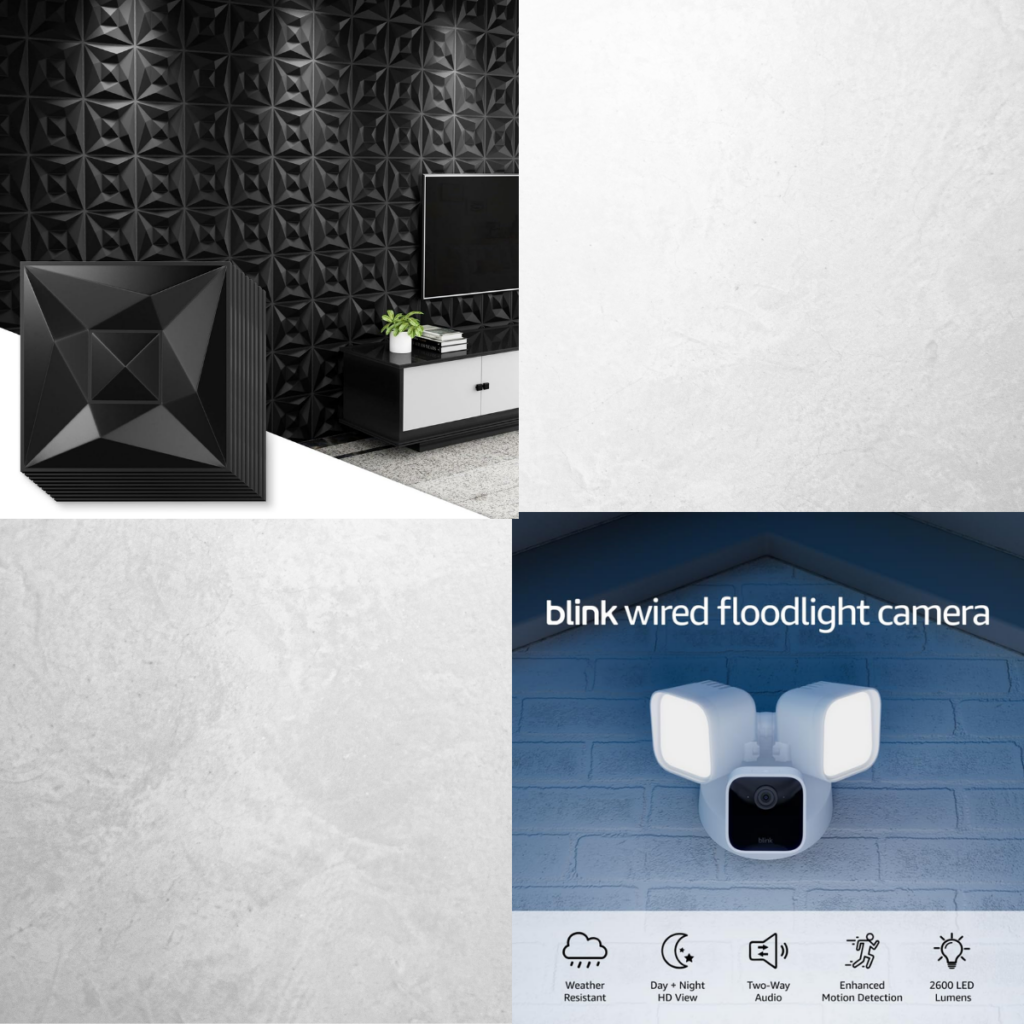 Wall panels, $17+| Flood light camera,$29+ | Smart Savers