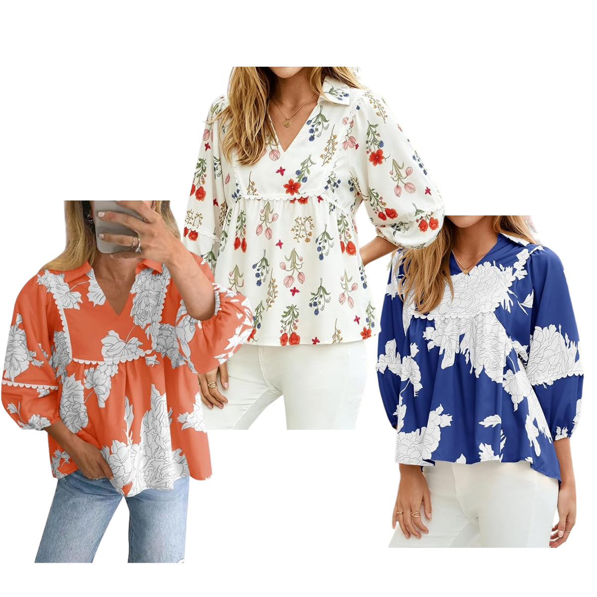 Peplum top, $14+ | Smart Savers