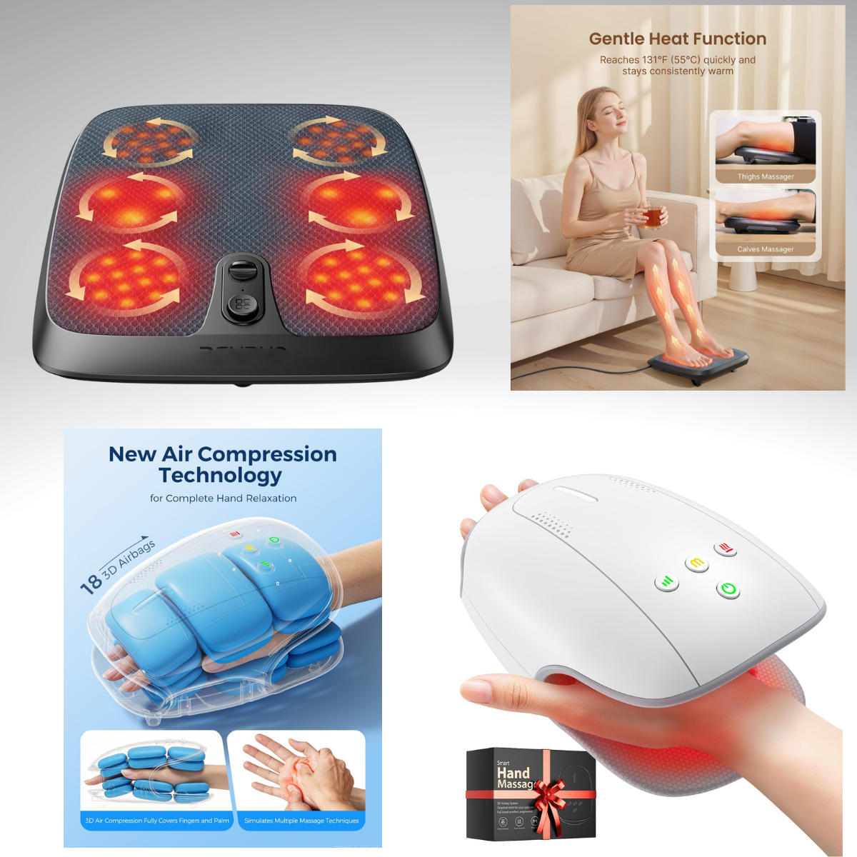 Foot massager, $31+ | Hand massager, $23+ | Smart Savers