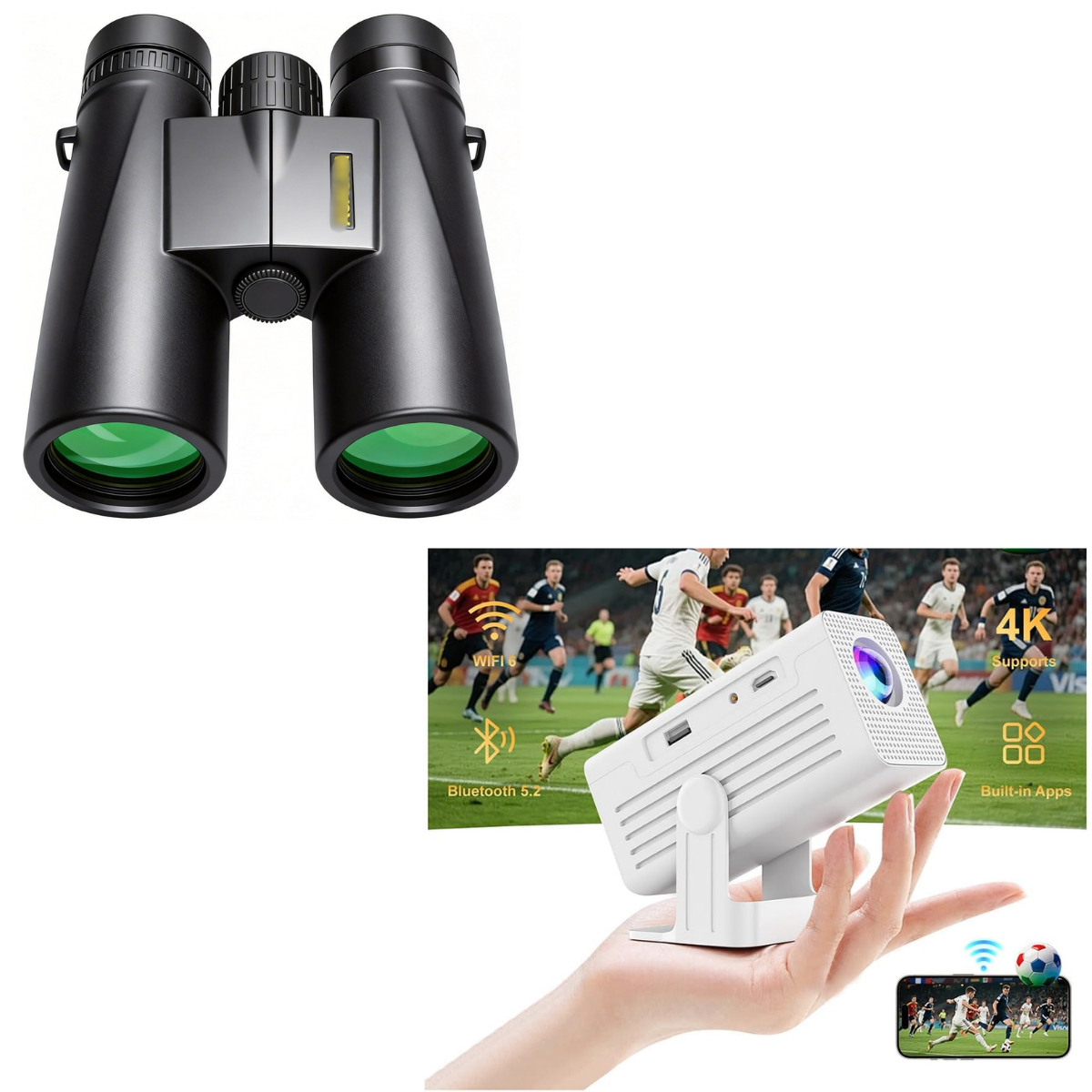 Binoculars, $19+ | Projector, $24+ | Smart Savers