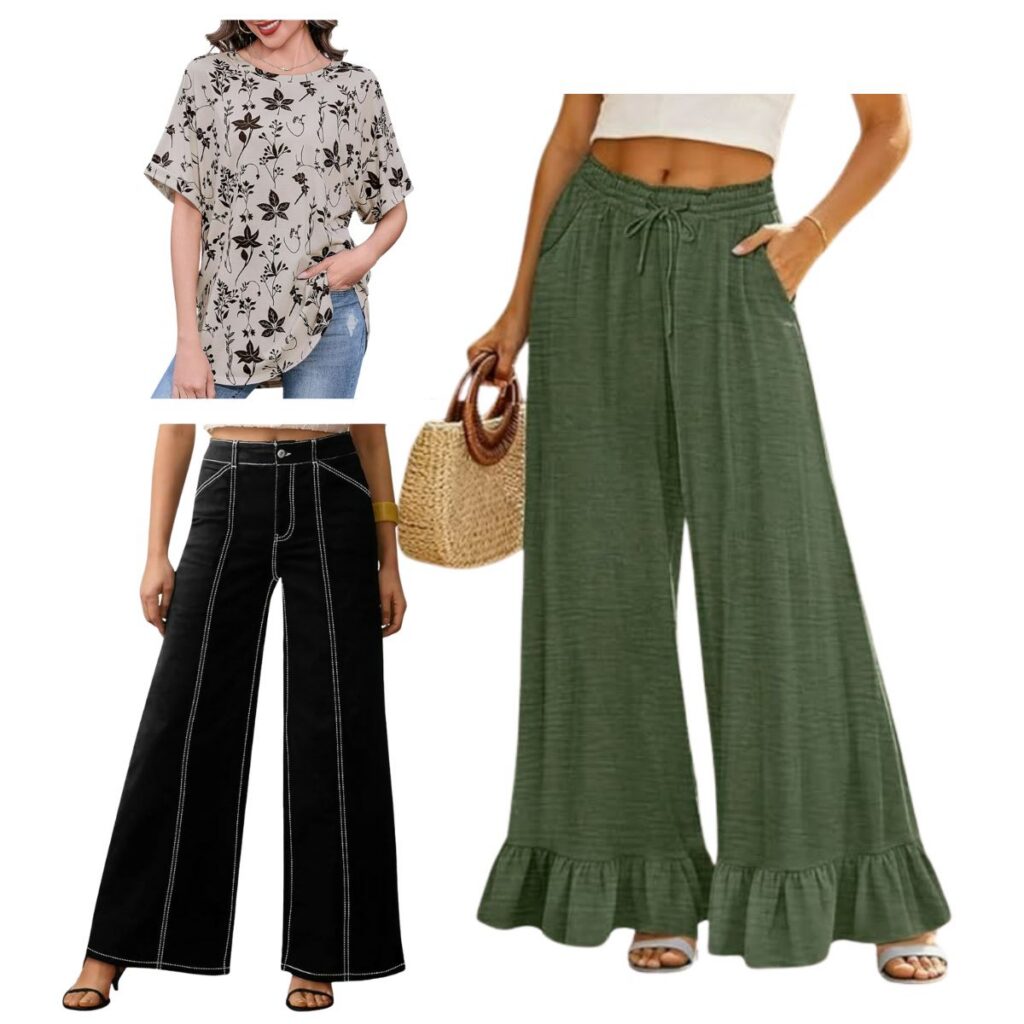 Women's oversized printed t-shirts, $7+ | Jeans, $9+ | Ruffle hem pants ...