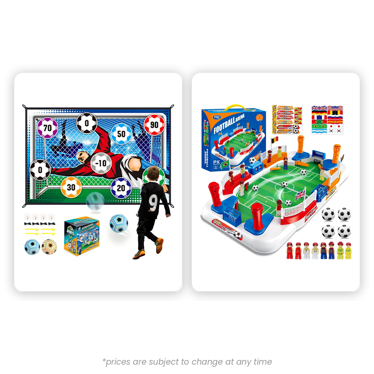 Mini Desktop Foosball Game $12+ | Soccer Ball Game Mat Set $14+ | Smart ...