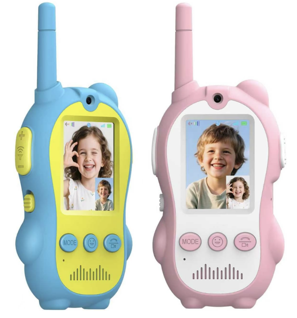 2-pk kids video walkie-talkies $9+ | 30-ct Mini Bubble Wands $4 ...